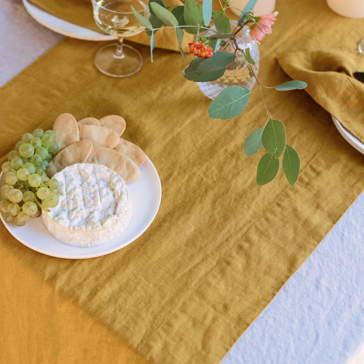 100% Pure Linen Table Runners & Placemats | by Rough Linen