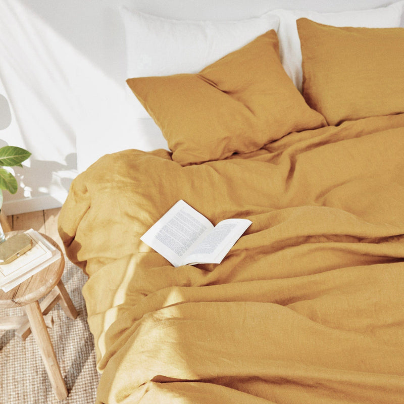 Best Linen Duvet Comforter | by Rough Linen