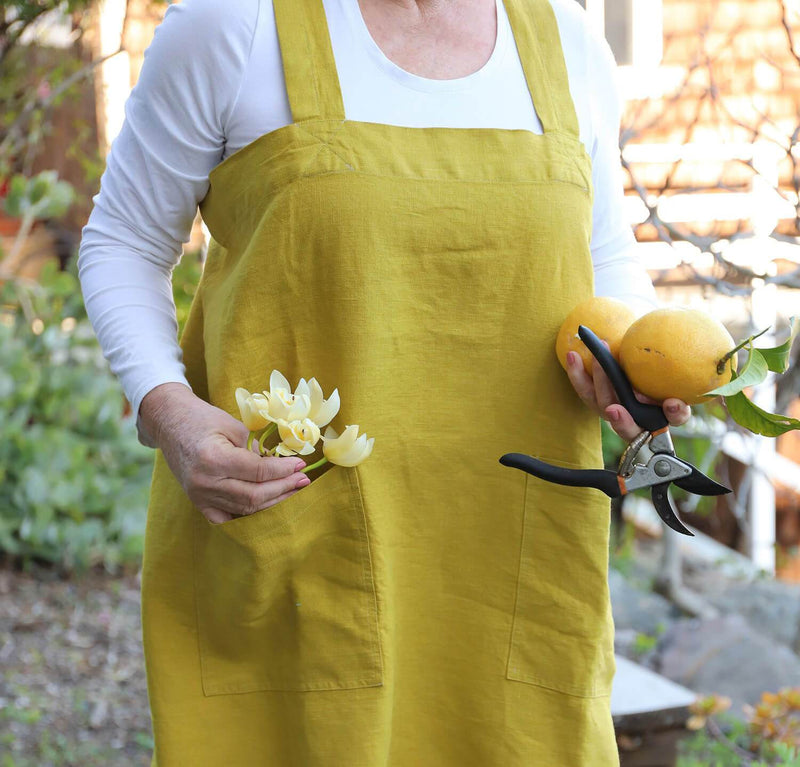 Linen Aprons & Pinafores - Made in USA | by Rough Linen