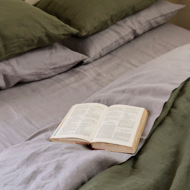 Best Heavyweight Linen Sheets Made in USA | by Rough Linen