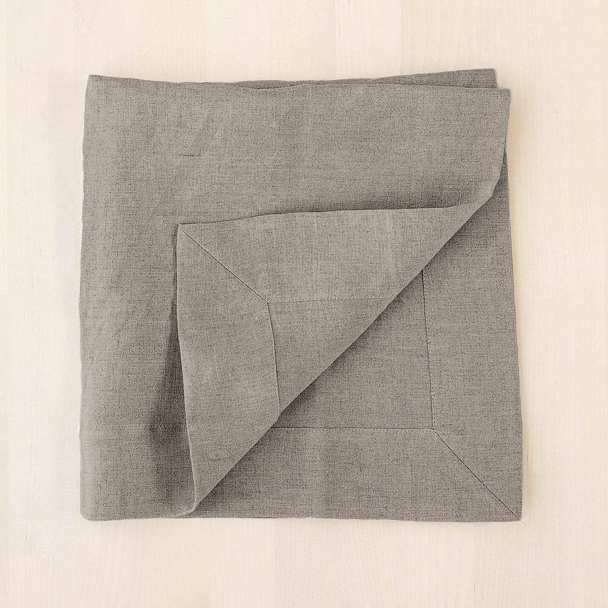Smooth Linen Napkin Set (Choose 4 or 6) - Rough Linen