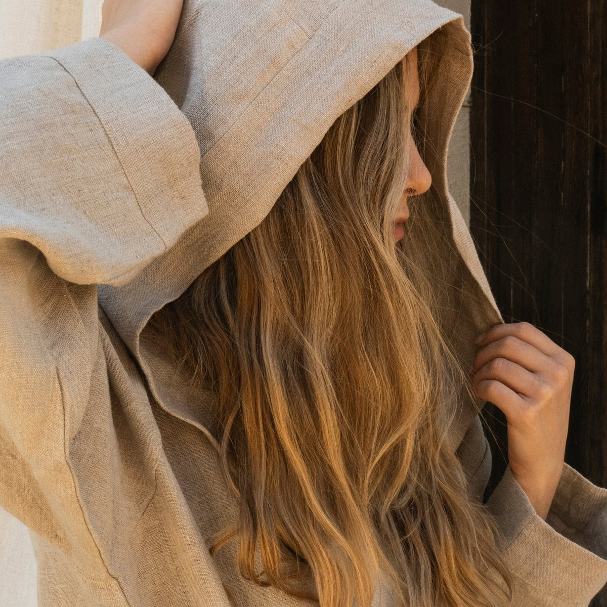 Beautiful 100% Linen Bath Robes - Made in USA | by Rough Linen