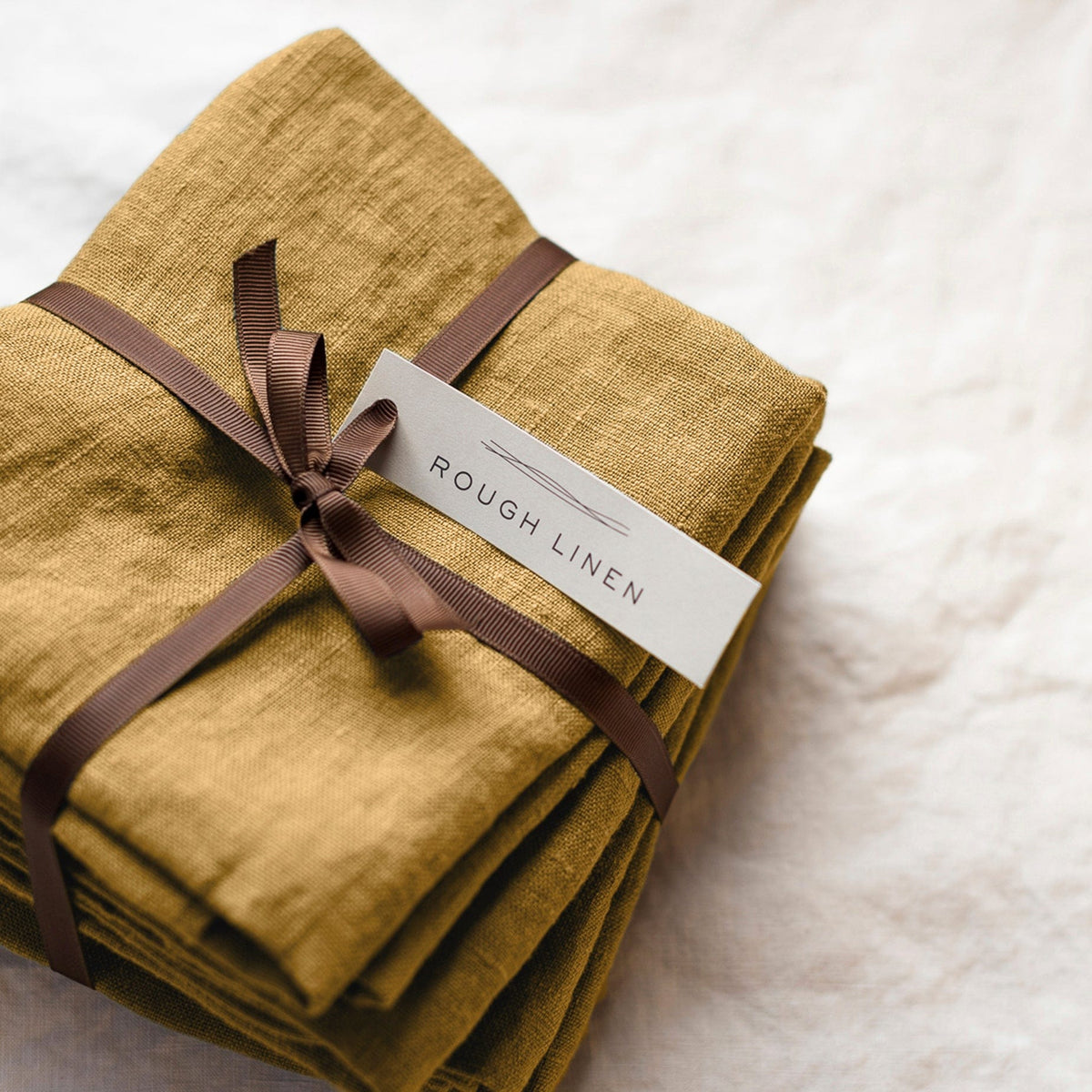 Best Linen Kitchen Towels Set | by Rough Linen
