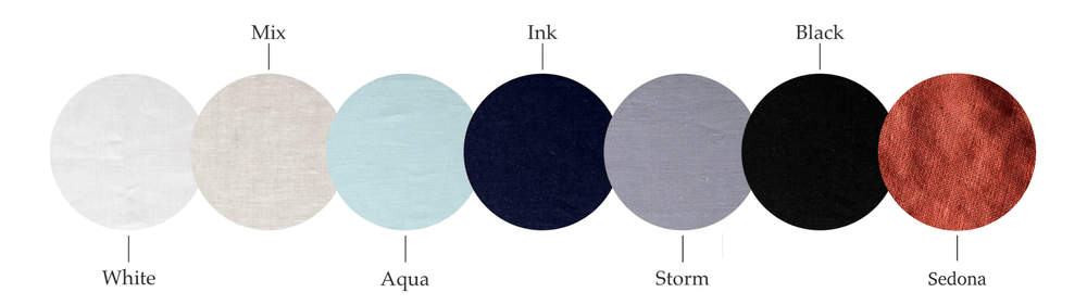 St Barts Fabric - Rough Linen