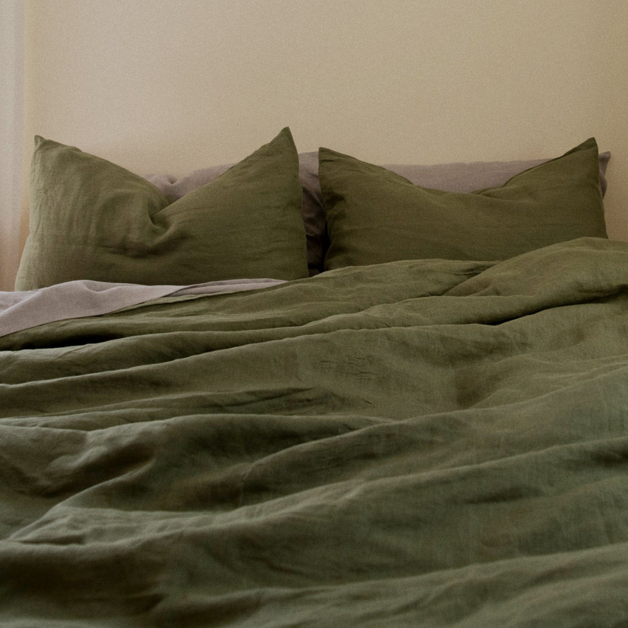 100% Linen Duvet Covers | Rough Linen