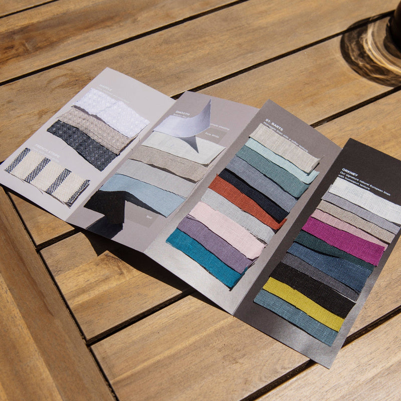 FREE Linen Sample Card | by Rough Linen