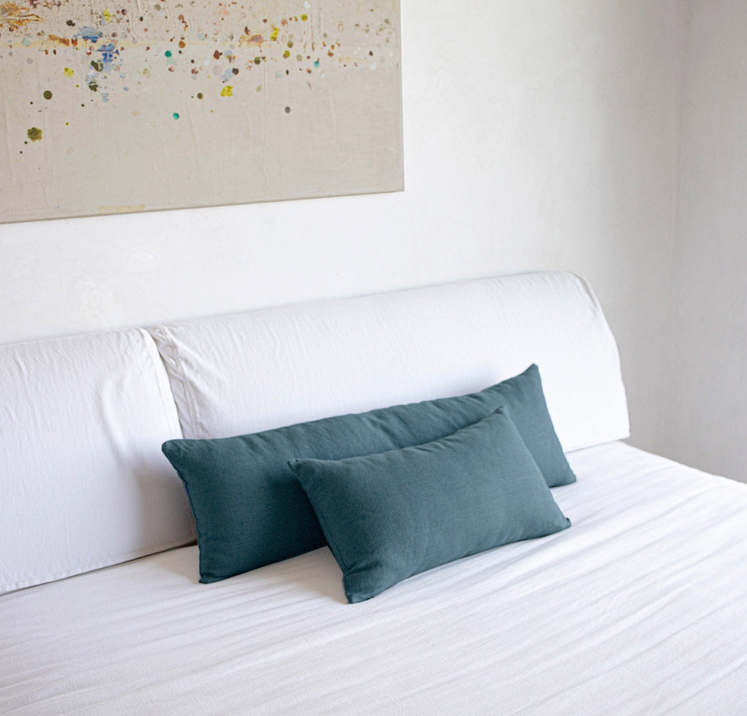 Decorative Linen Throw Pillows | by Rough Linen