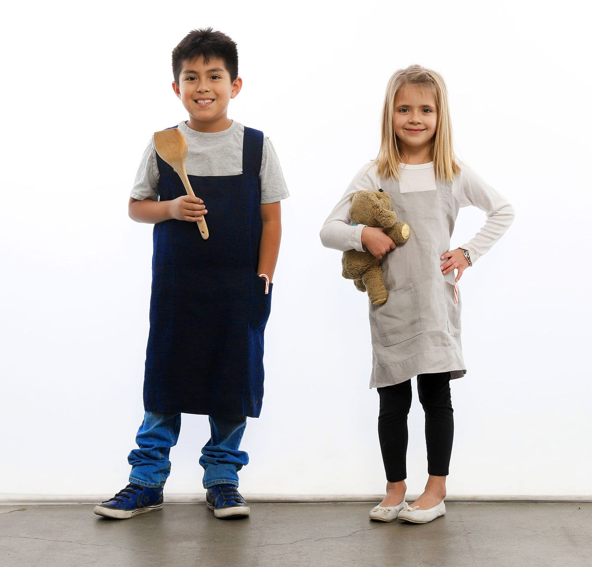 Linen Child's Pinafore Apron | by Rough Linen Pinafore
