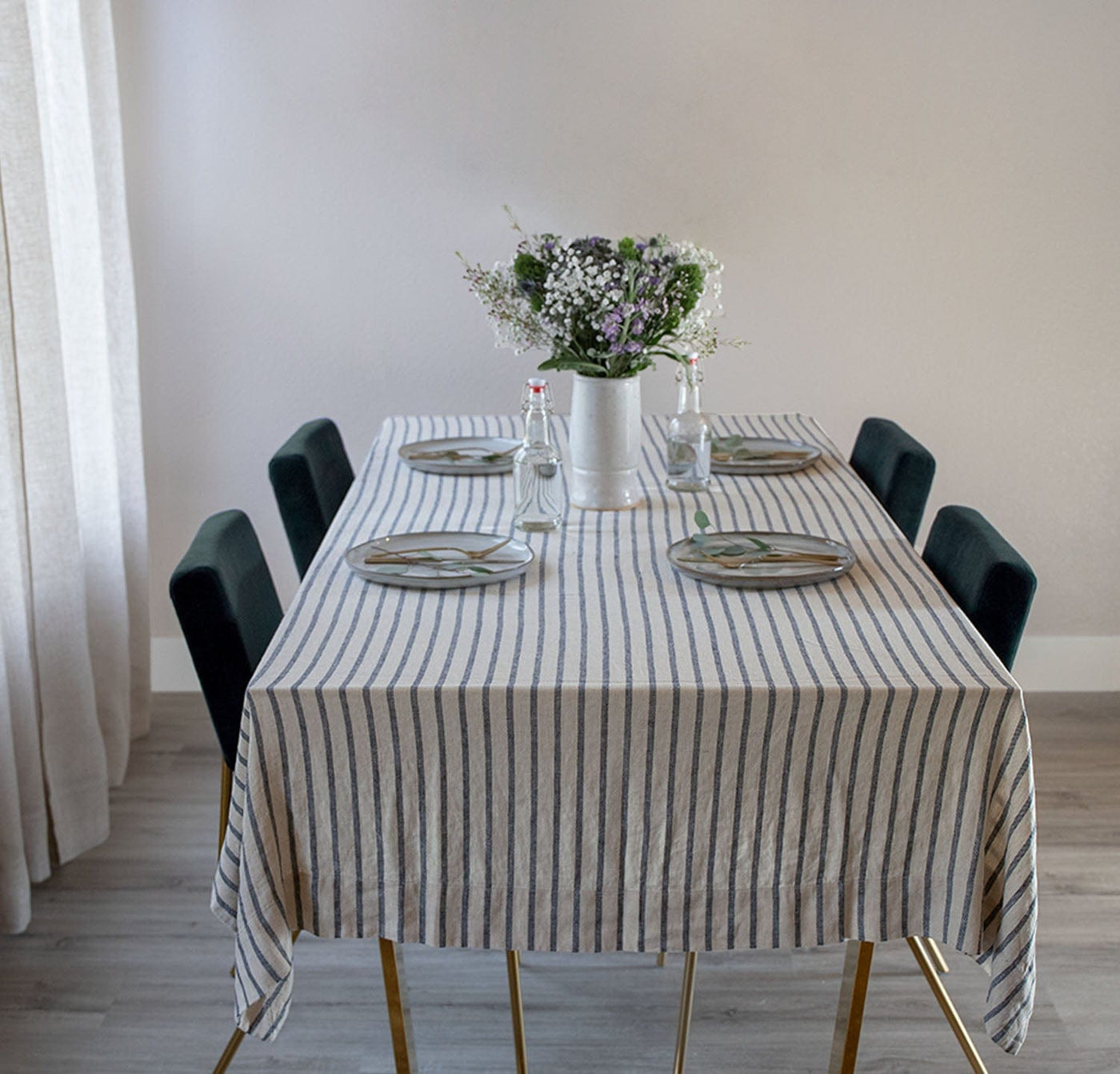 100% Pure Linen Tablecloths | by Rough Linen