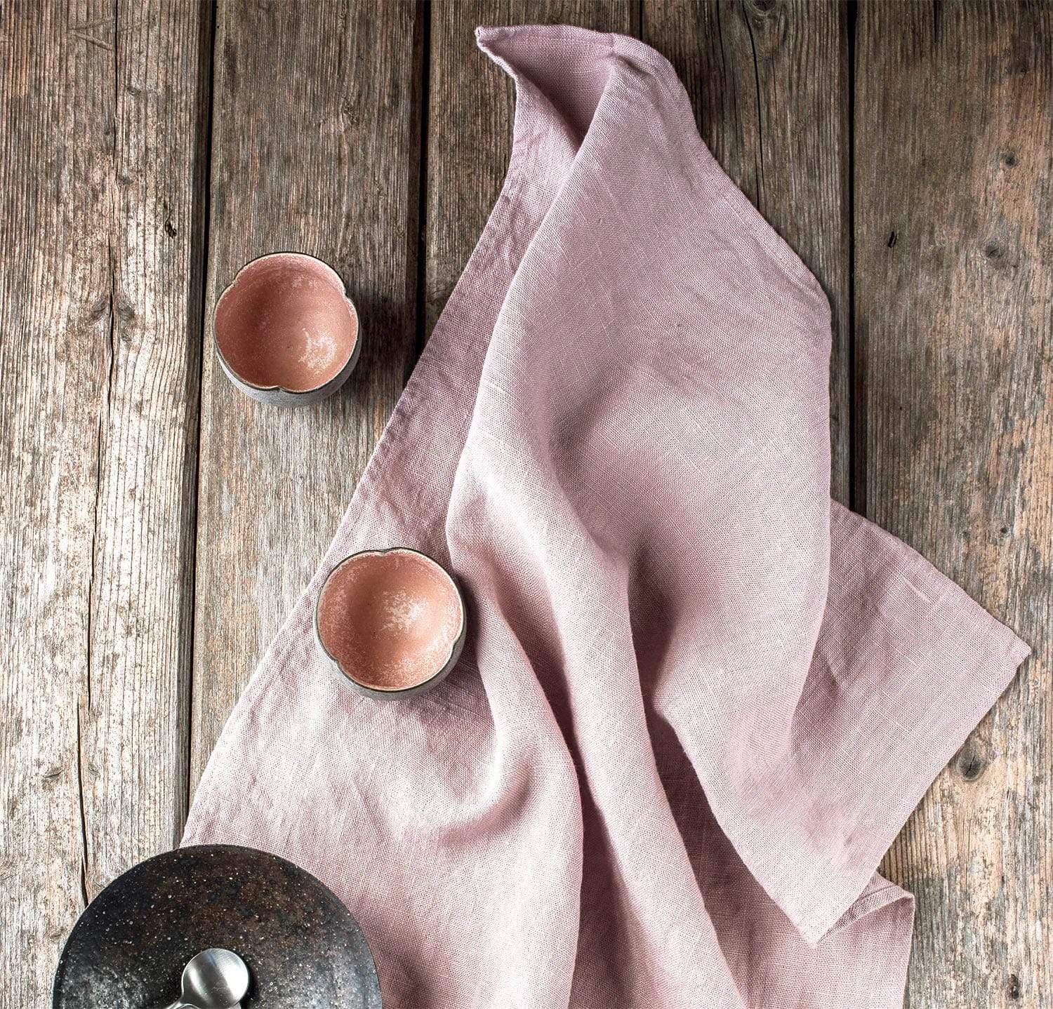 100% Pure Linen Kitchen Towels | by Rough Linen