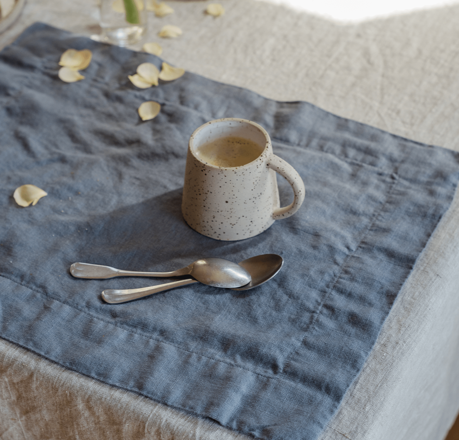 100% Pure Linen Table Runners & Placemats | by Rough Linen