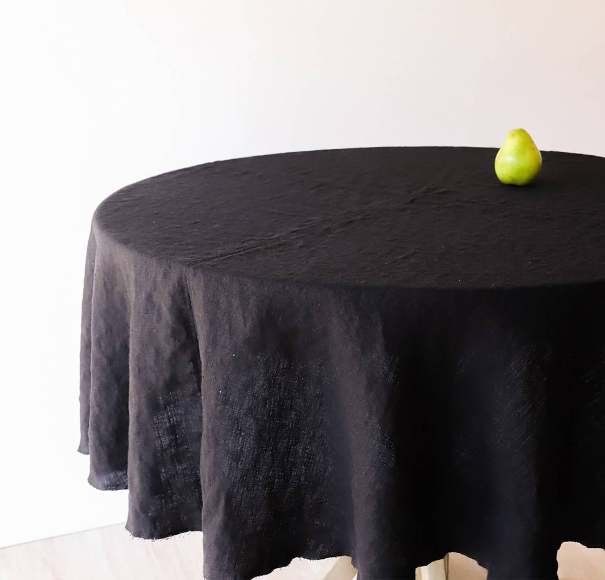 Best Round Heavyweight Linen Tablecloth | by Rough Linen