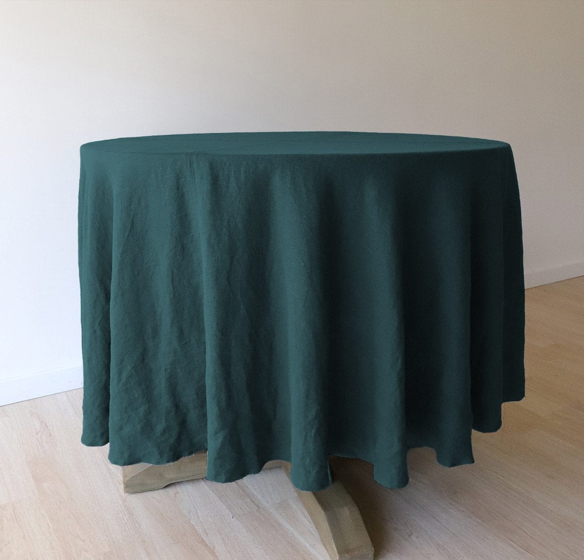 Best Round Heavyweight Linen Tablecloth | by Rough Linen