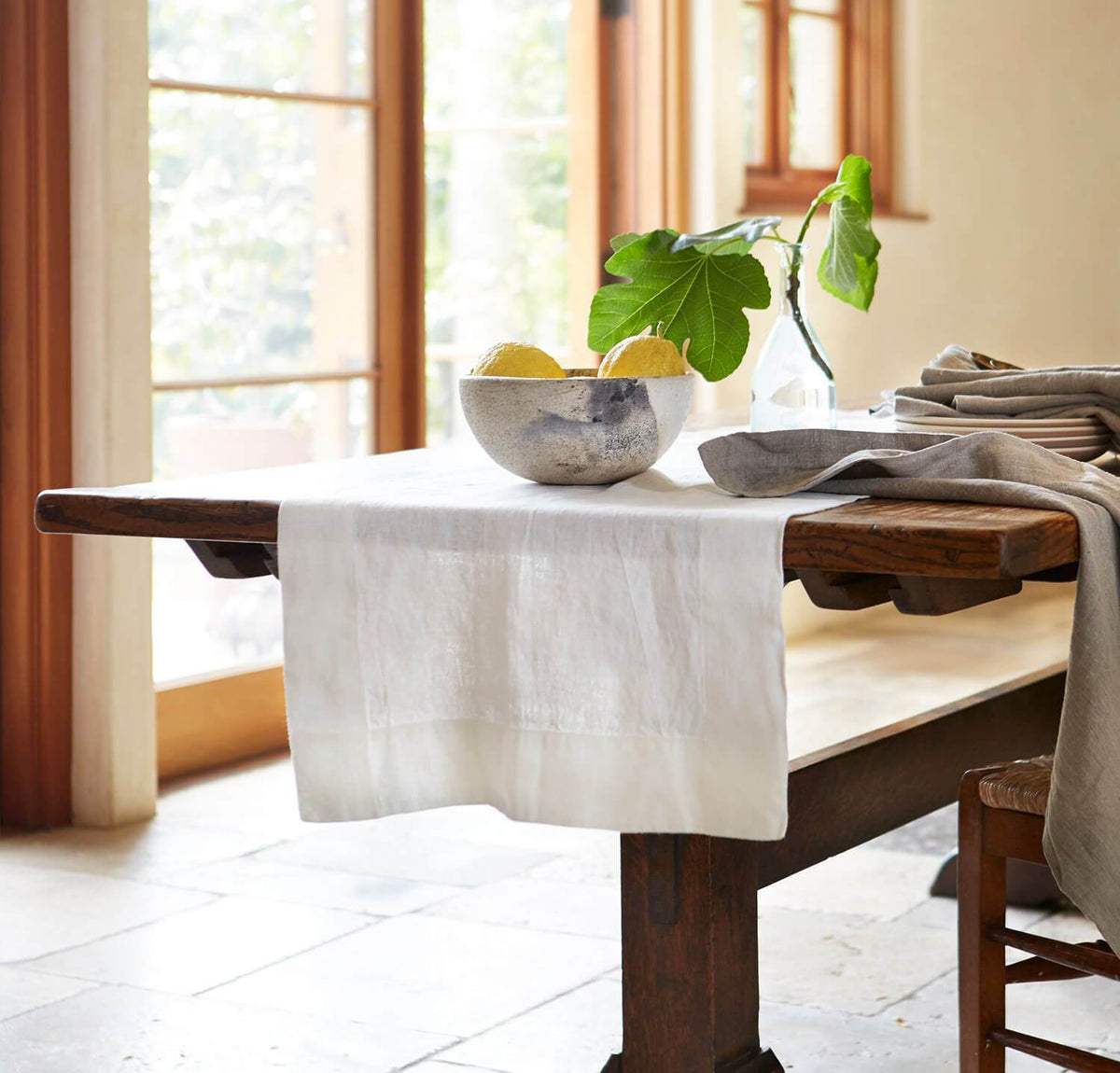 Best Linen Table Runner | by Rough Linen