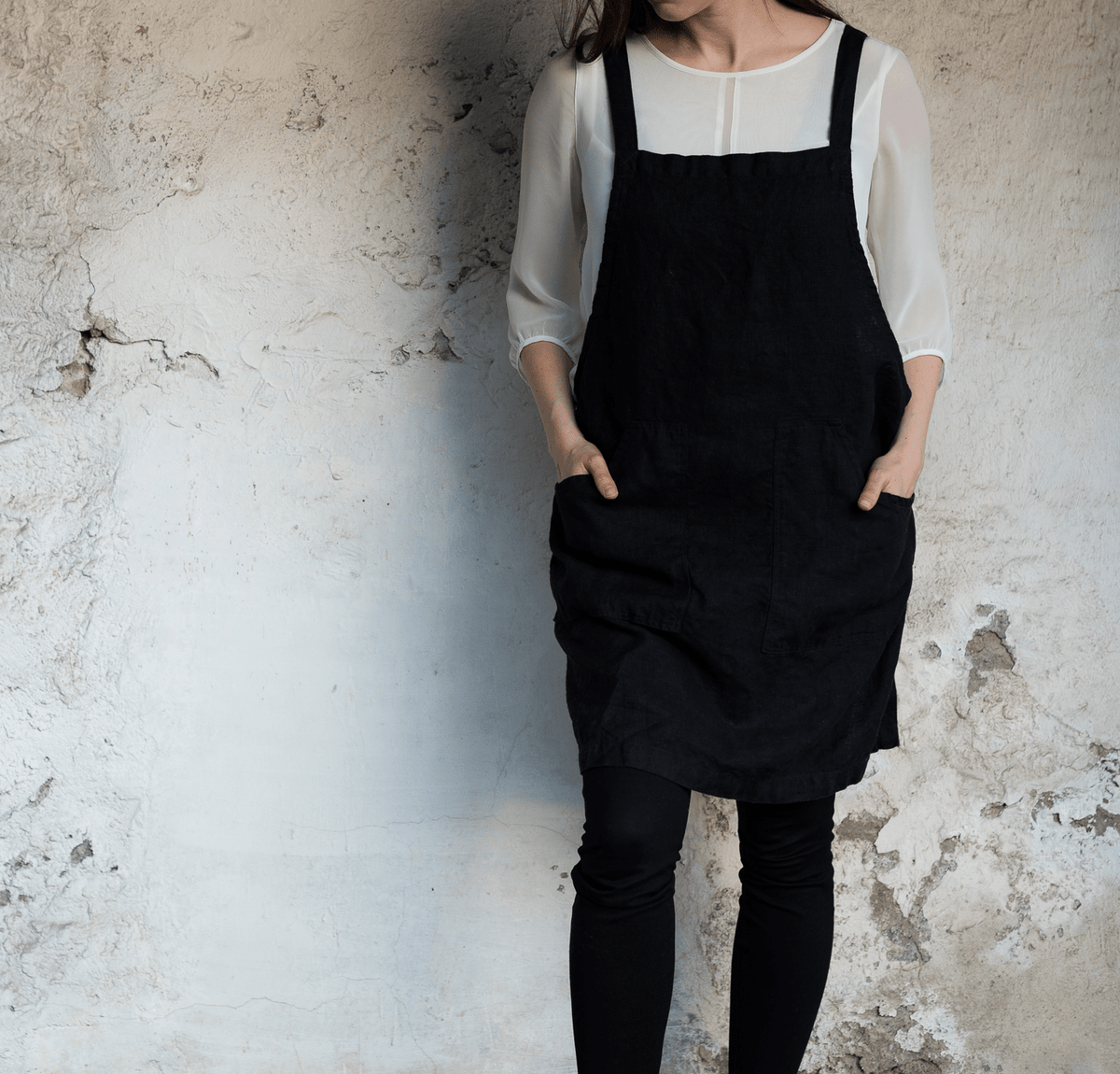 The Easy Linen Apron | by Rough Linen