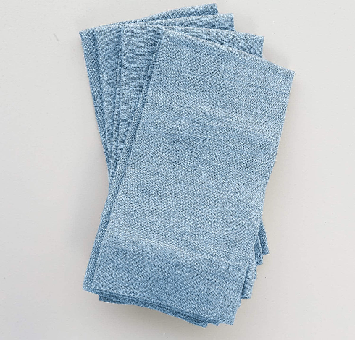 Smooth Linen Napkin Set (Choose 4 or 6) - Rough Linen