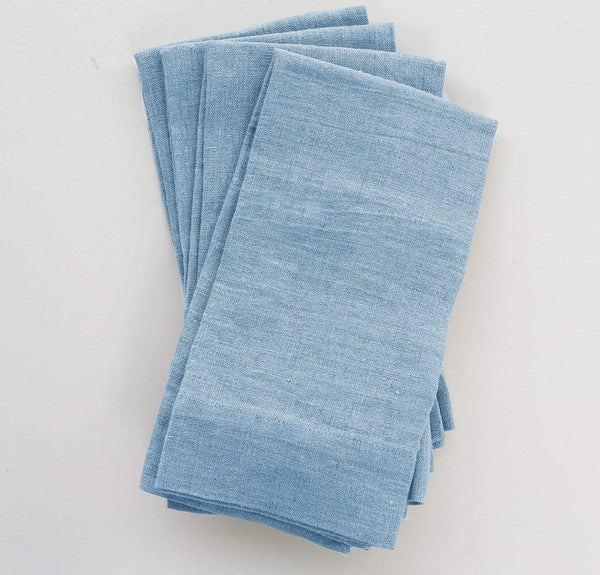 Smooth Linen Napkin Set (Choose 4 or 6) - Rough Linen