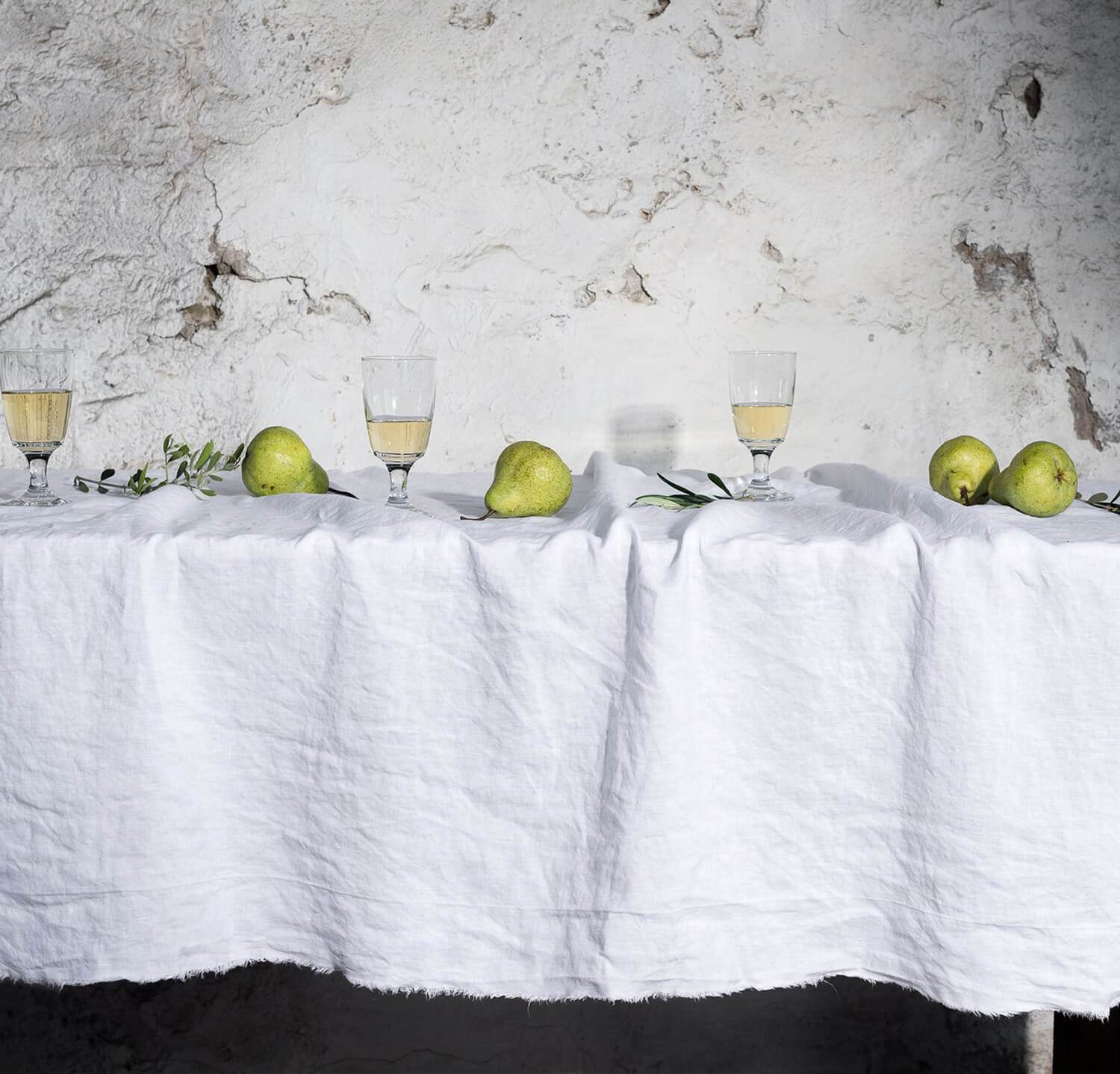 100% Pure Linen Tablecloths | by Rough Linen