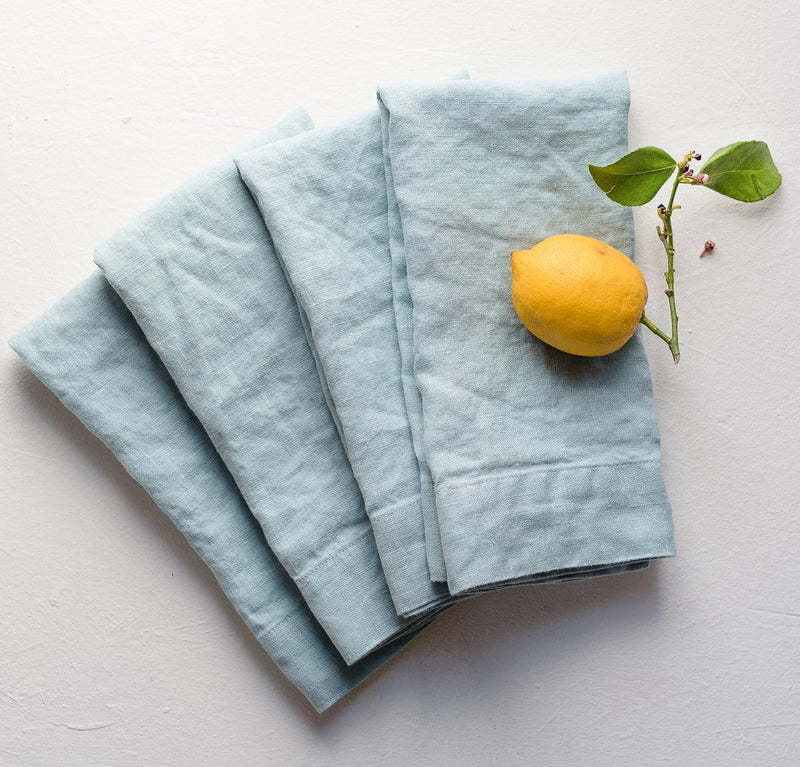 100% Pure Linen Napkins | by Rough Linen