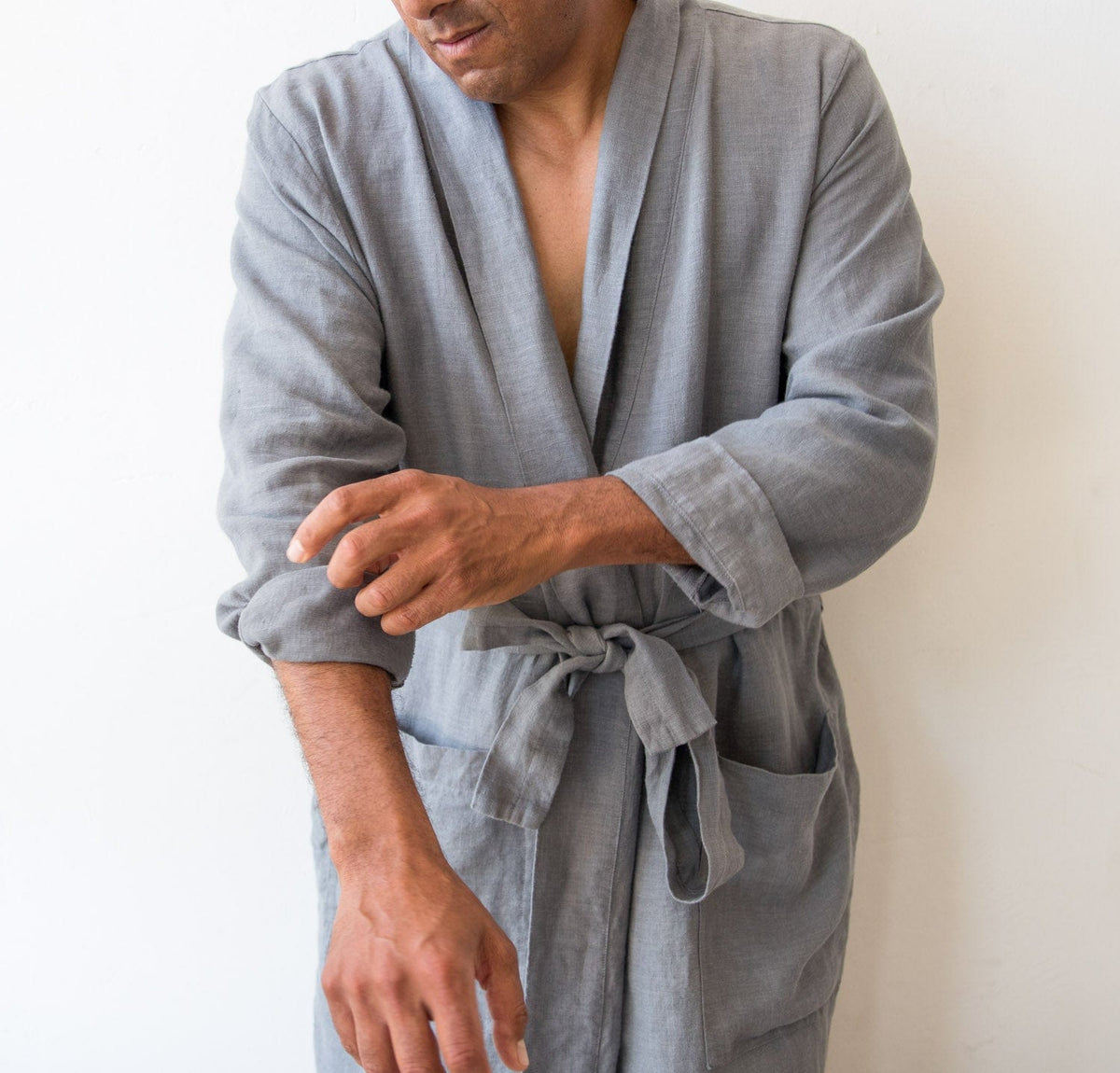 Best Linen Bath Robe | by Rough Linen