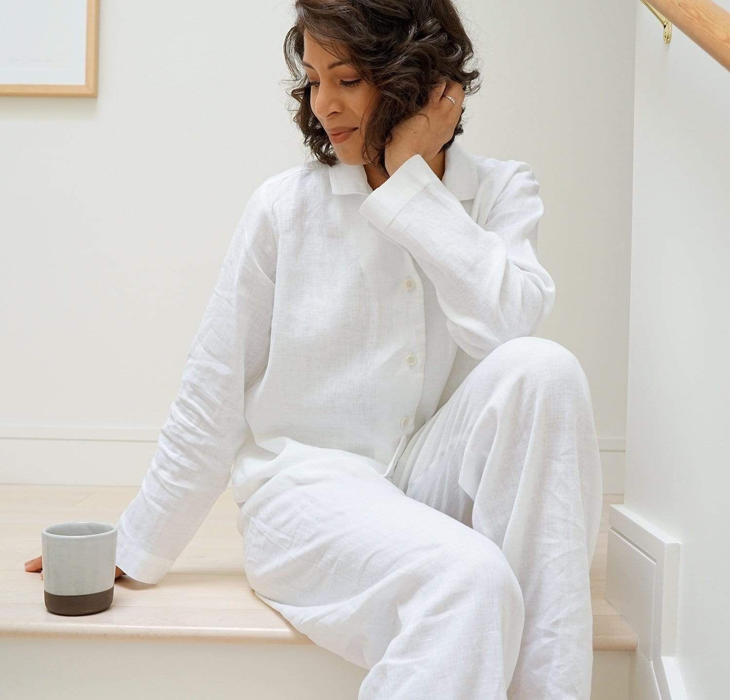 Linen Pajamas - Rough Linen